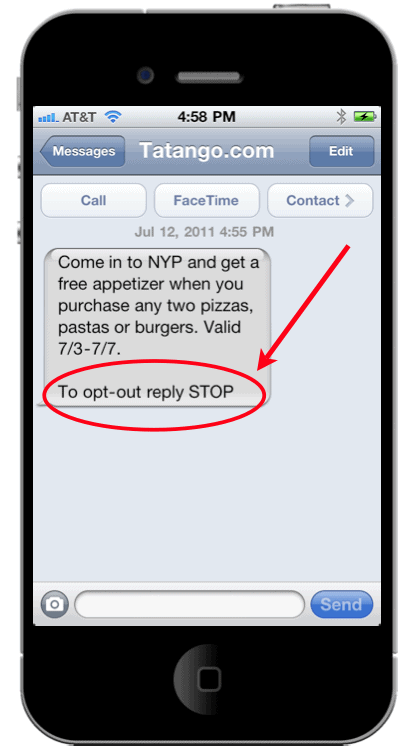 61 Percent Of Consumers Want SMS Promotions To Have An Opt-Out ... 61 Percent Of Consumers Want SMS Promotions To Have An Opt-Out ...