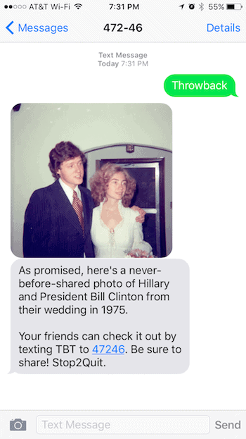 Hillary Clinton Funny Texts