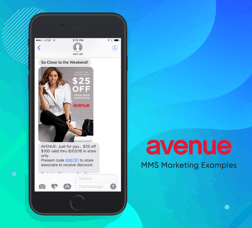 31 Fabulous MMS Marketing Examples From Avenue Tatango 31-fabulous-mms-marketing-examples-from-avenue-tatango