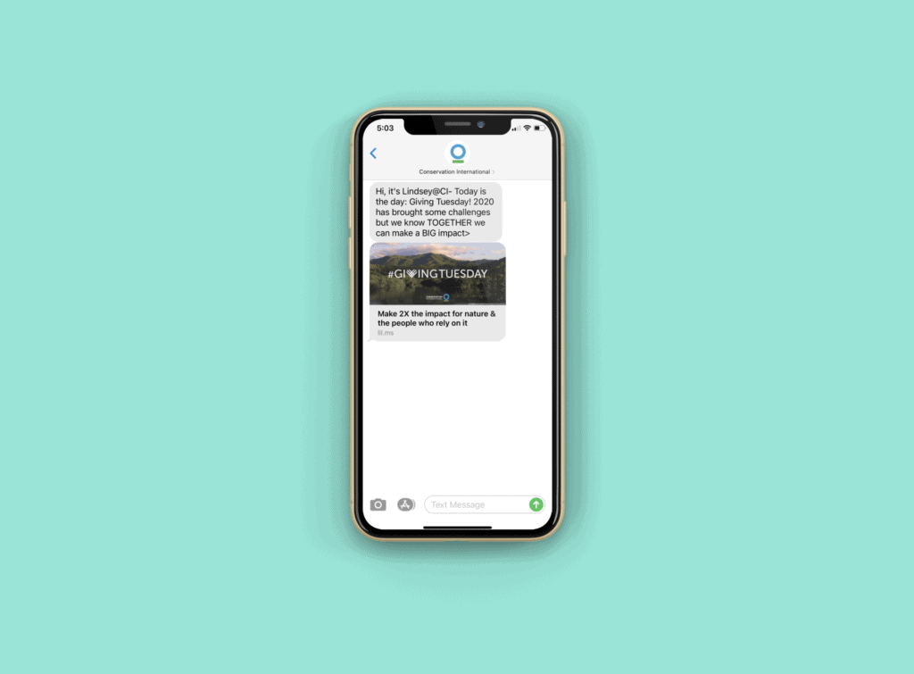 Nonprofit Fundraising Text Message Examples for SMS & MMS | Tatango